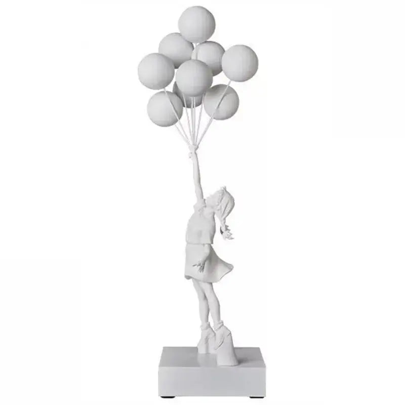 Banksy Balloon Girl Statue – Decorfaure