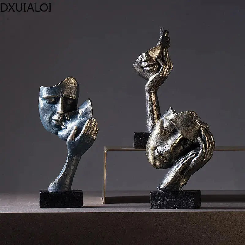 Handcrafted Face Sculptures – Decorfaure