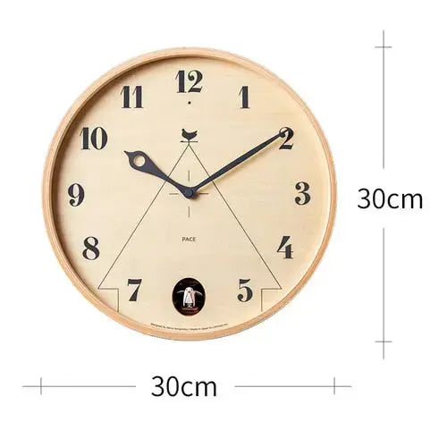 Japanese Wooden Cuckoo Wall Clock – Decorfaure