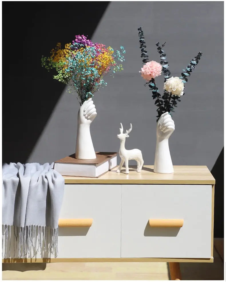 Modern Hand Vase – Decorfaure