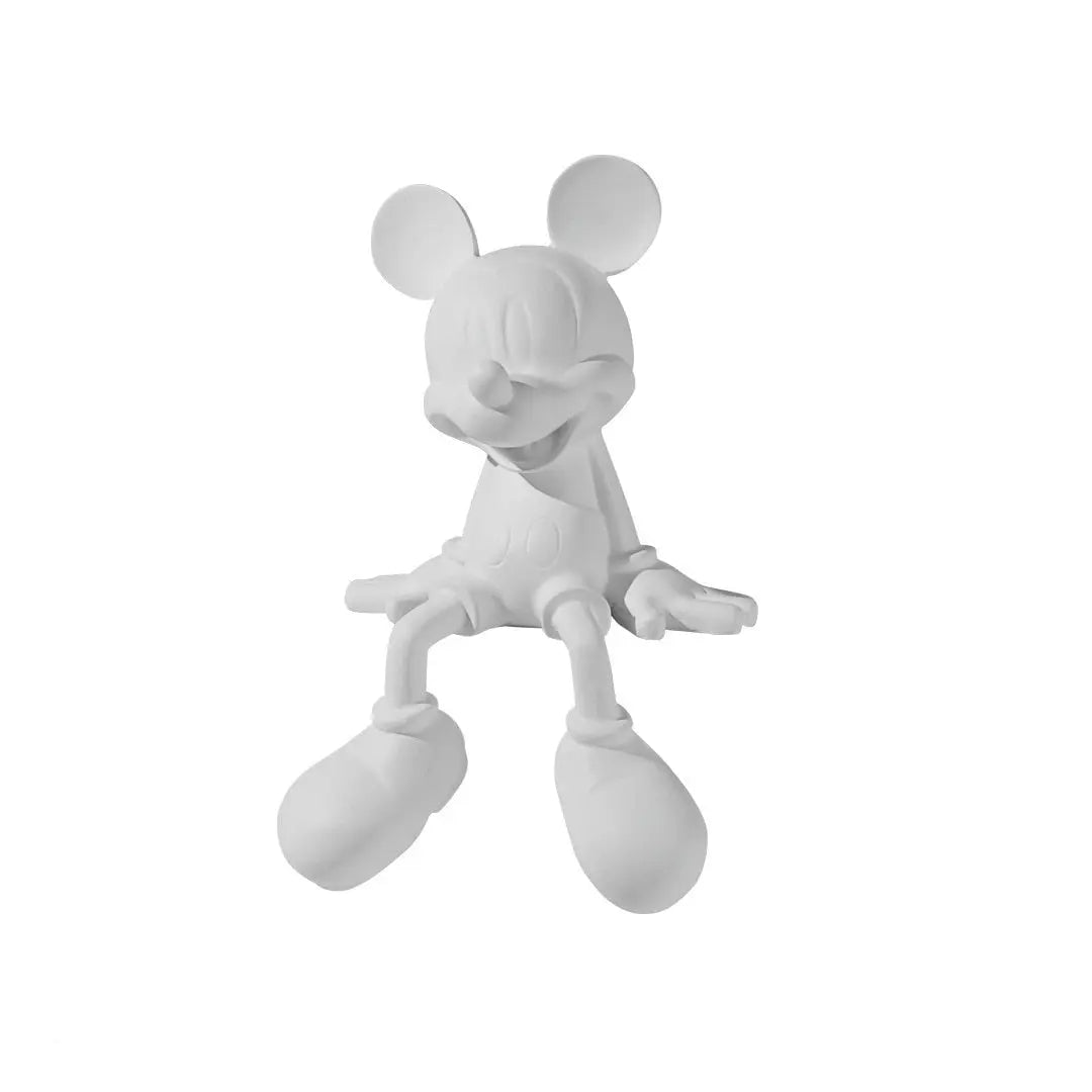 Mickey Mouse Sitting Sculpture – Decorfaure
